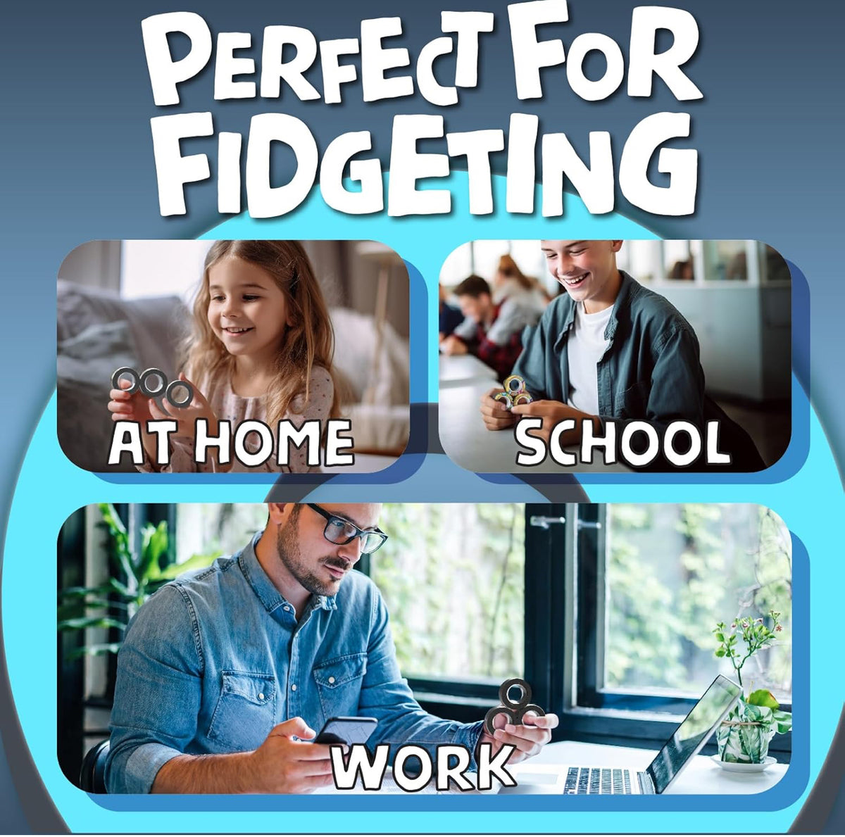 Magnetic Fidget Rings – Sensory Solutions 365